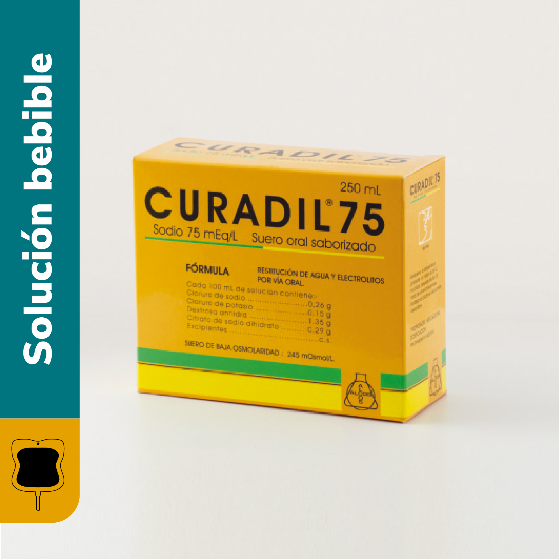 Naturalcos S.A. | CURADIL 75 NARANJA 250 ML CJA X 1 INF