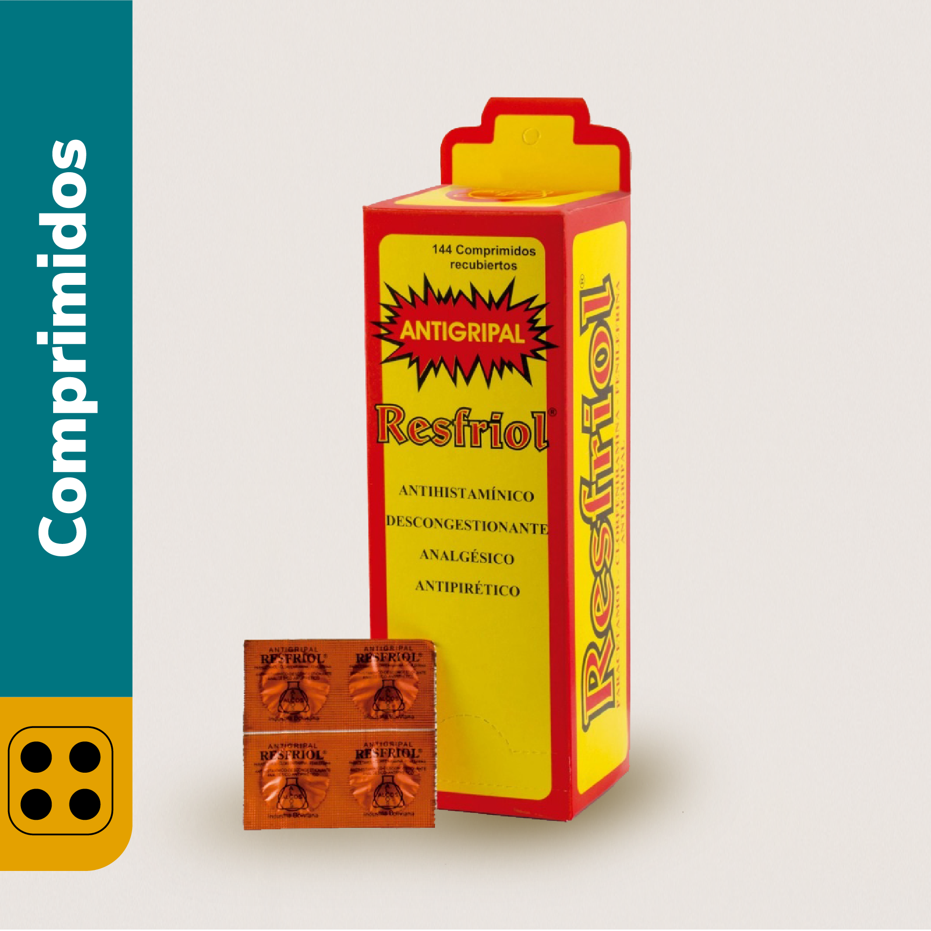 Grupo Alcos S.A. | Grupo Alcos S.A. | RESFRIOL CAJA X 144 GRAGEAS