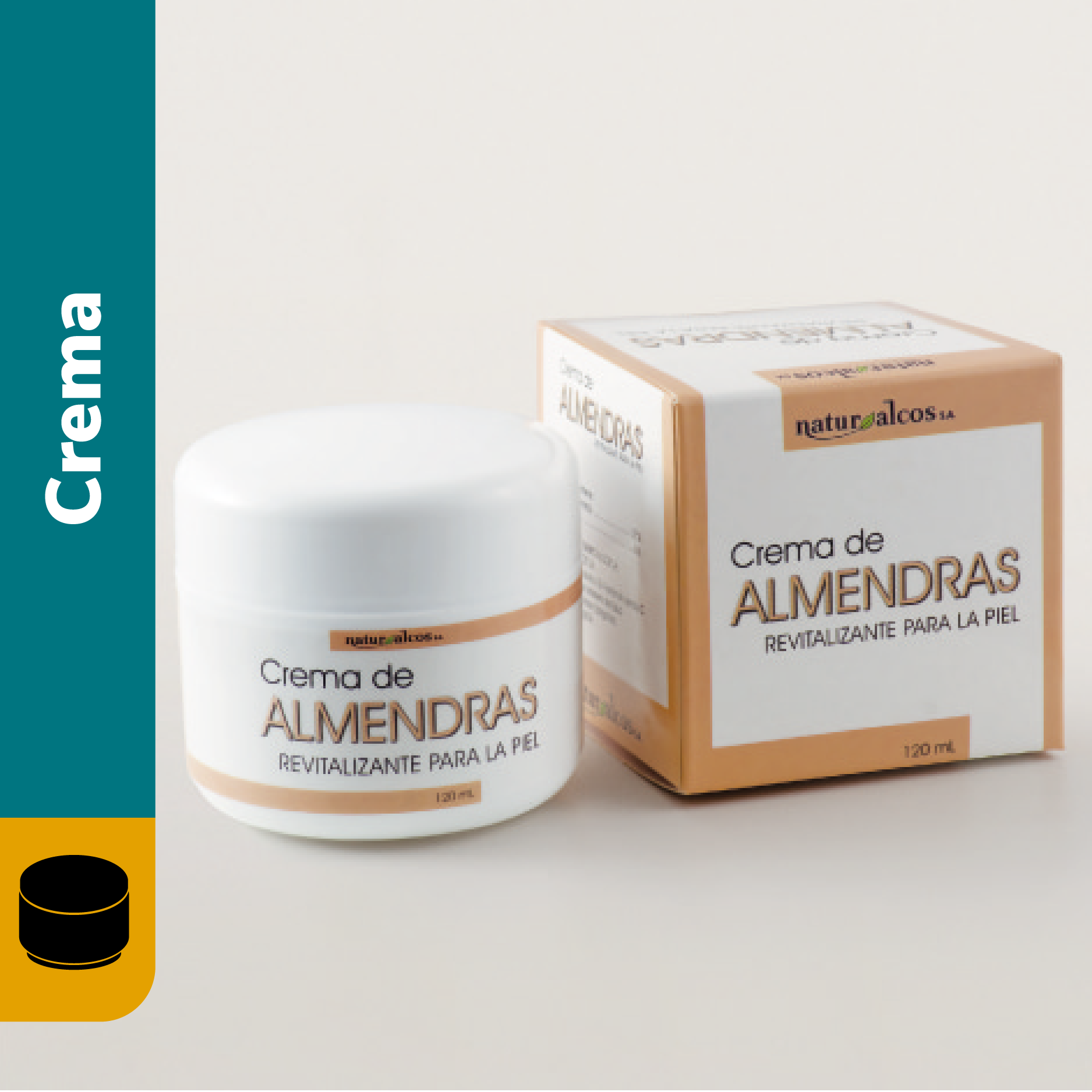 Naturalcos S.A. | CREMA DE ALMENDRAS P 120G