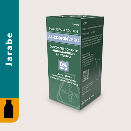 Grupo Alcos S.A. | Grupo Alcos S.A. | AL CODION ZERO JARABE X 100 ML